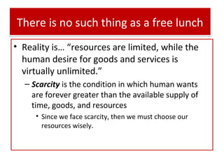 Twelve key elements of economics | PPT