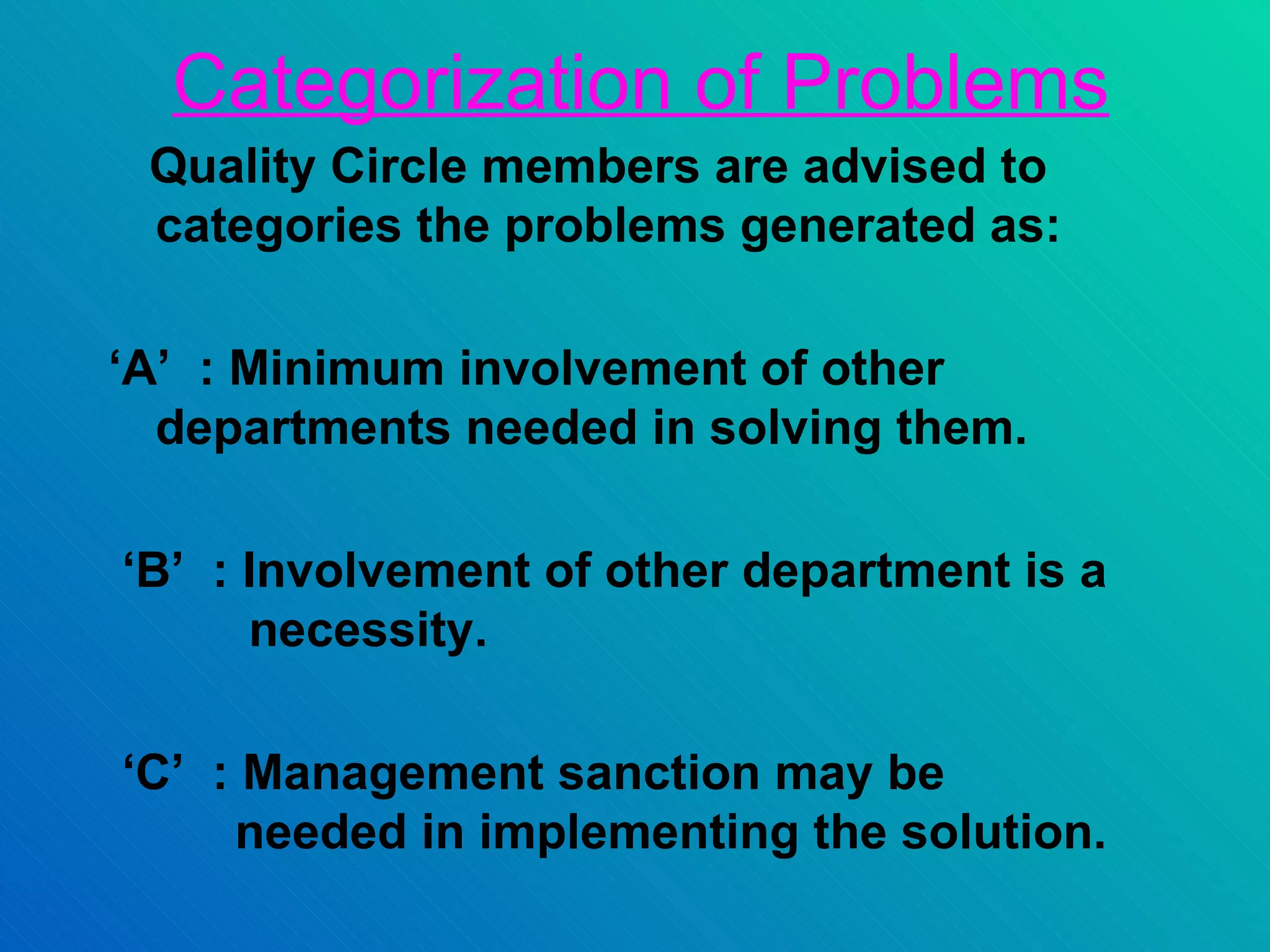 Twelve steps of qc | PPT