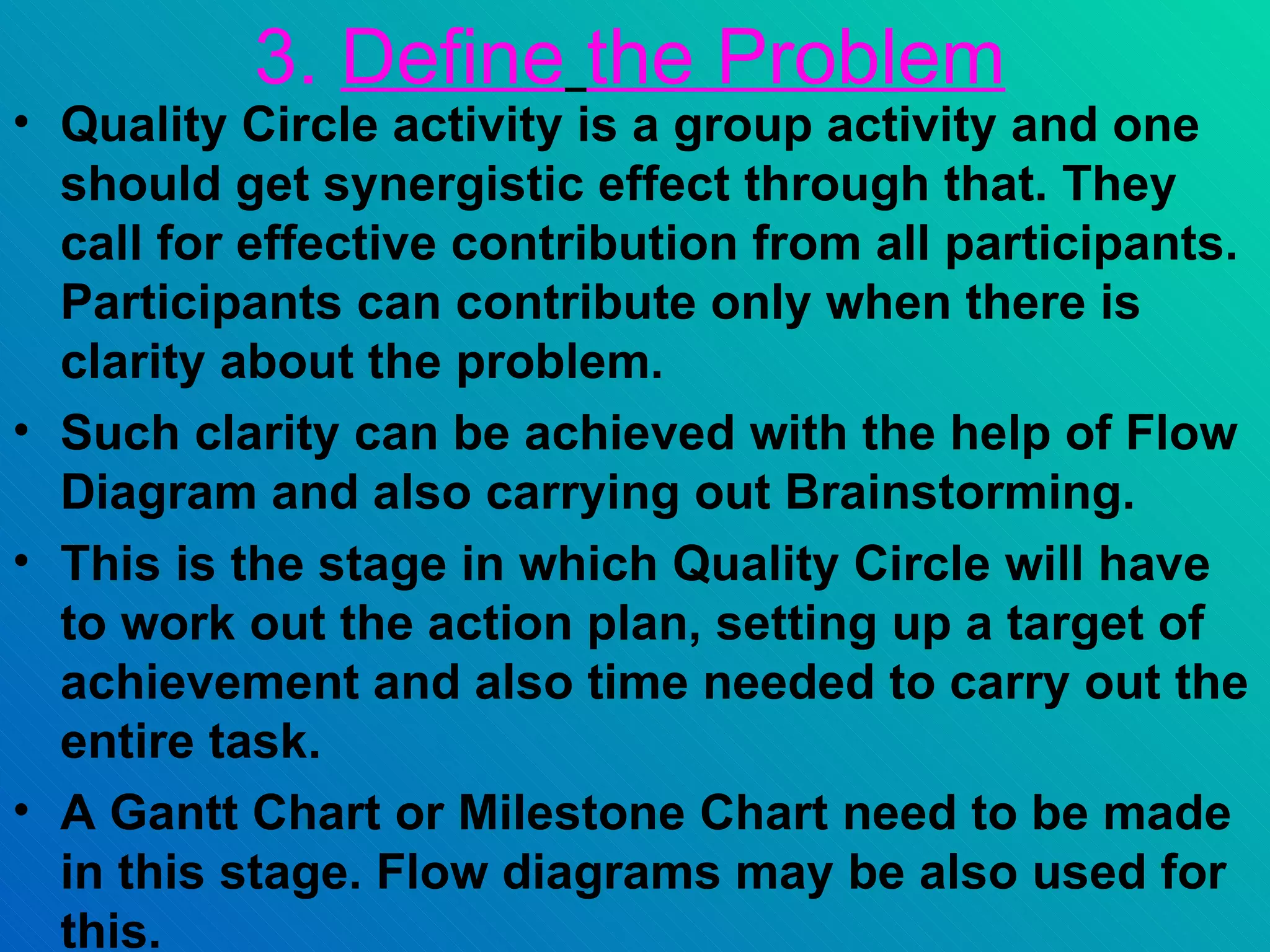 Twelve steps of qc | PPT