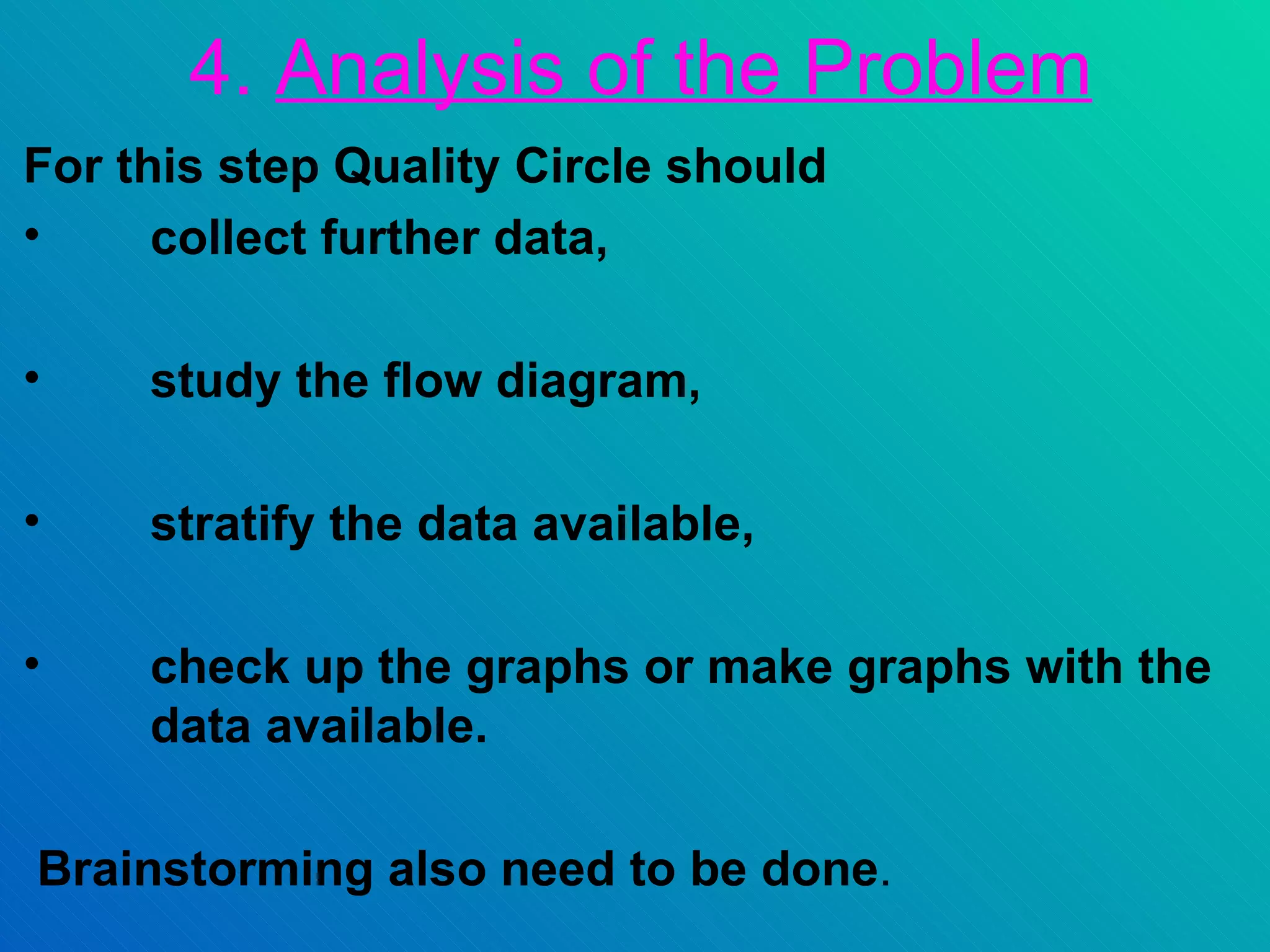 Twelve steps of qc | PPT