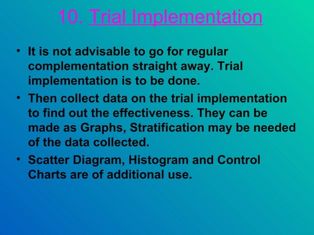 Twelve steps of qc | PPT | Science