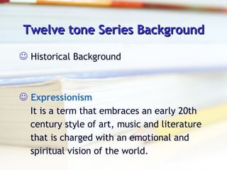 Twelve Tone Presentation (Lesson) | PPT
