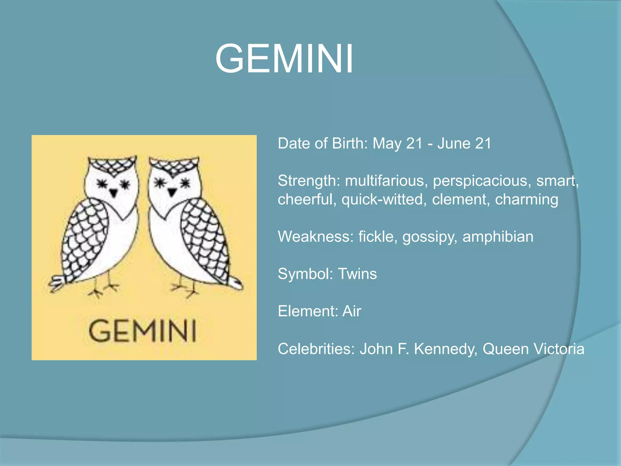 Twelve zodiac signs | PPTX