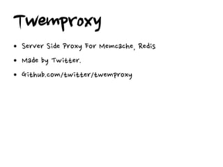 Twemproxy flow | PPT