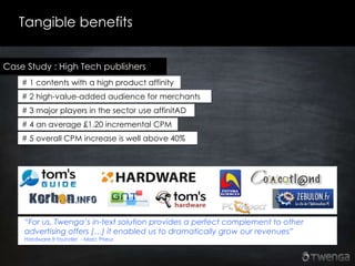 Use your unique & relevant content to convert into additional revenue | PPT