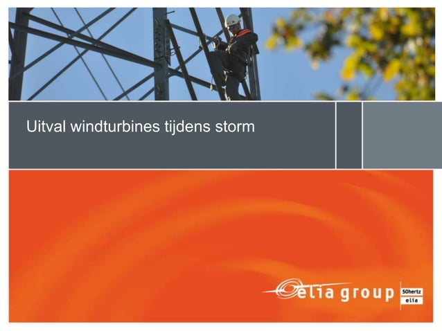 Windturbines en storm: project Twenties | PPT