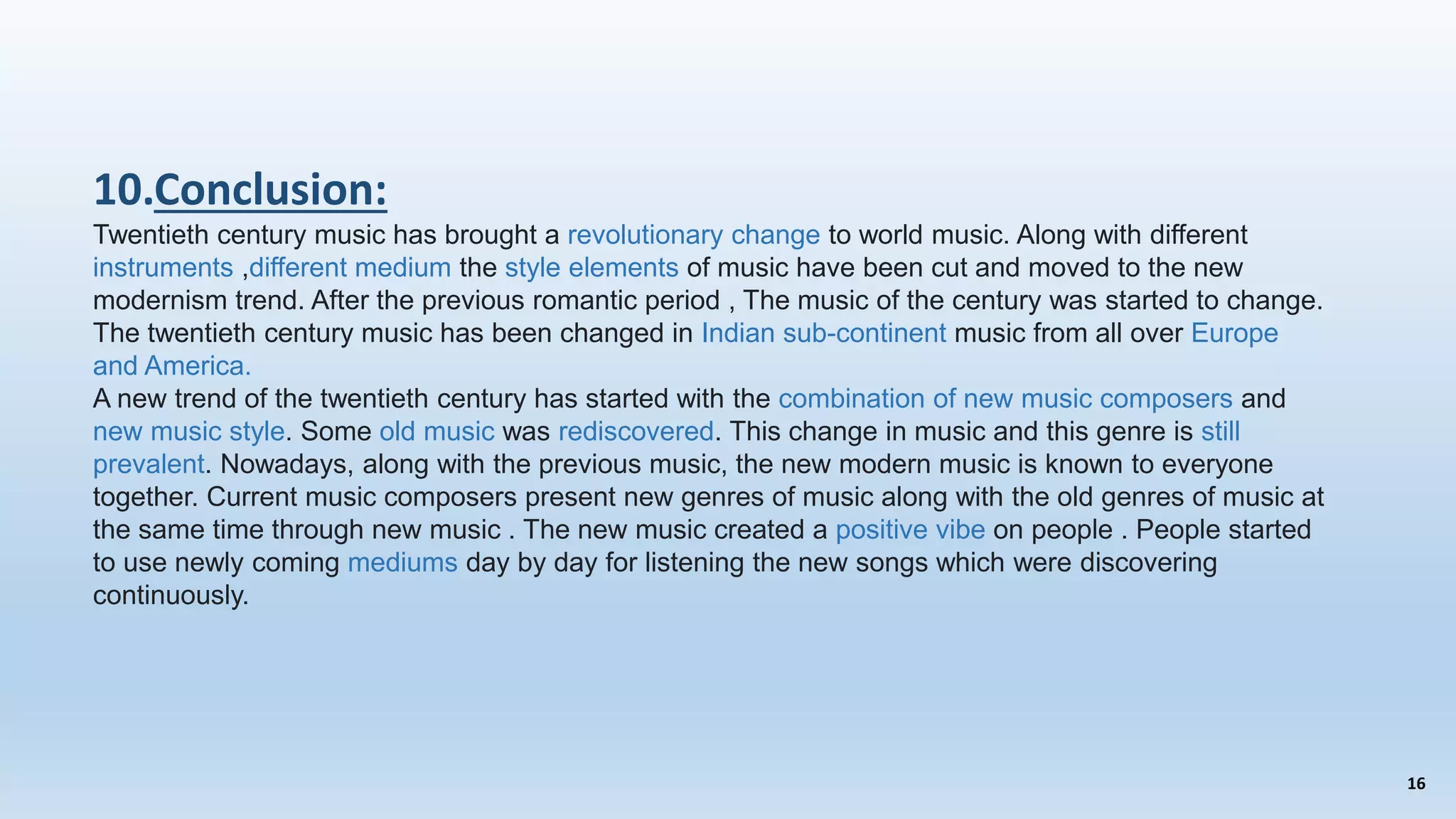 Twentieth Century Music | PPT