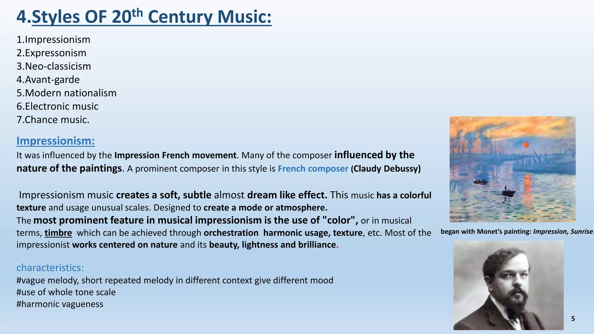 Twentieth Century Music | PPT