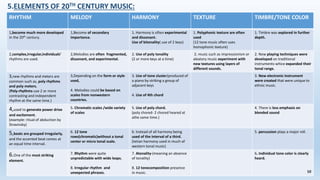 Twentieth Century Music | PPT