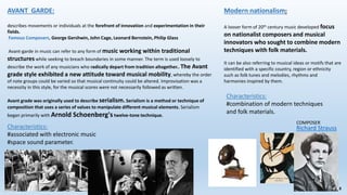 Twentieth Century Music | PPT