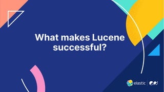 Twenty years of Apache Lucene | PPT