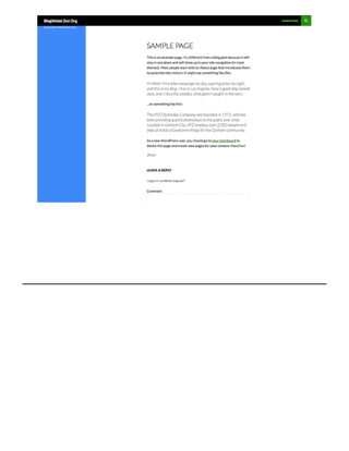 Steps to Create Twenty Fourteen Child Theme | PDF