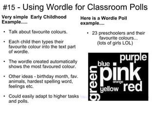 Twenty Interesting Ways To Use Wordle In The | PPT