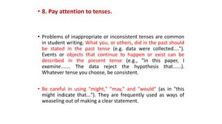 Twenty one suggestions | PPT