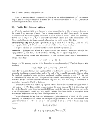 Twenty years of attacks on the rsa cryptosystem | PDF