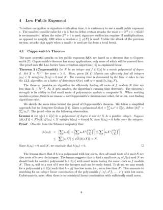 Twenty years of attacks on the rsa cryptosystem | PDF