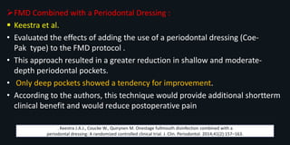 Twenty years of full mouth disinfection | PPTX
