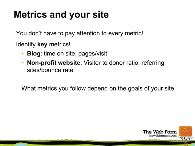 Web Analytics 101 - ChicagoCOUNTS | PPT | Web Development | Internet