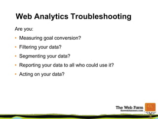Web Analytics 101 - ChicagoCOUNTS | PPT