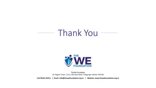 The We Foundation- Non-profit Organization | PDF