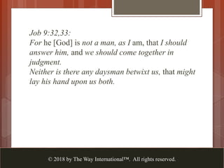 Jesus Christ: Our Mediator | PPTX