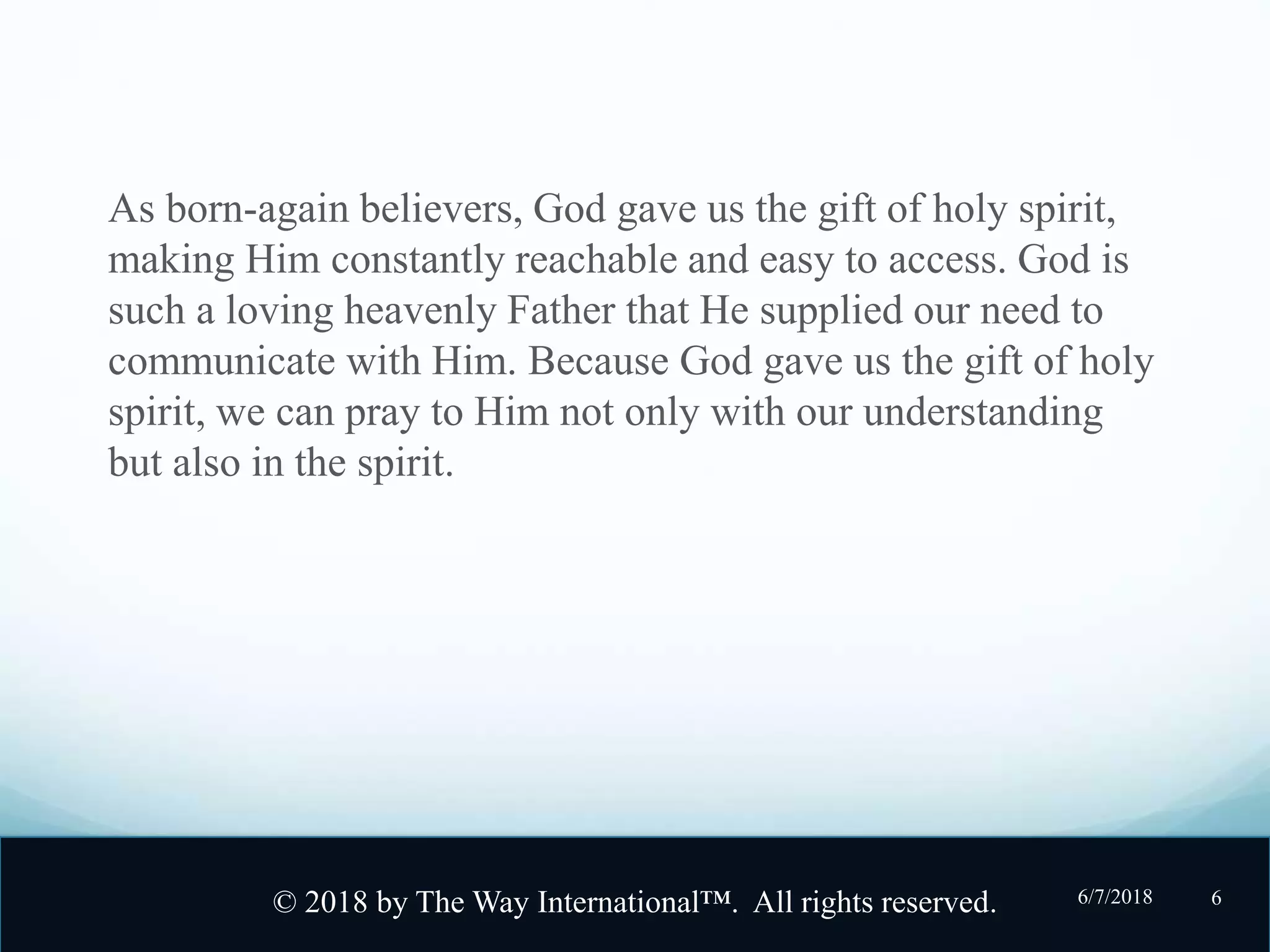 God Is Our Heavenly Father | PPTX | Christianity | Religion & Spirituality