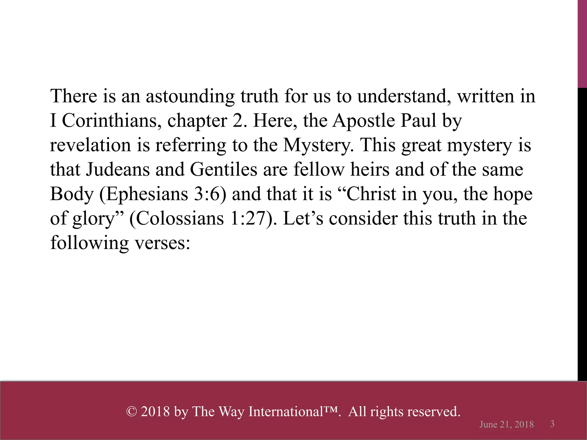 Boldly Walking with Power | PPT