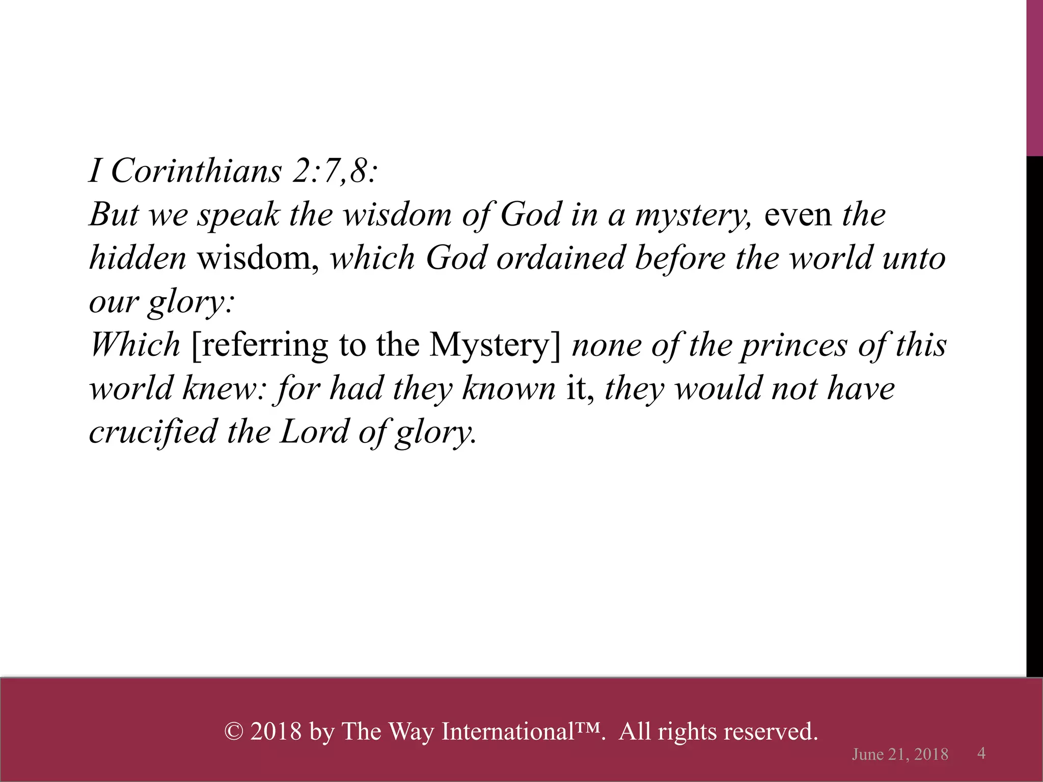 Boldly Walking with Power | PPT