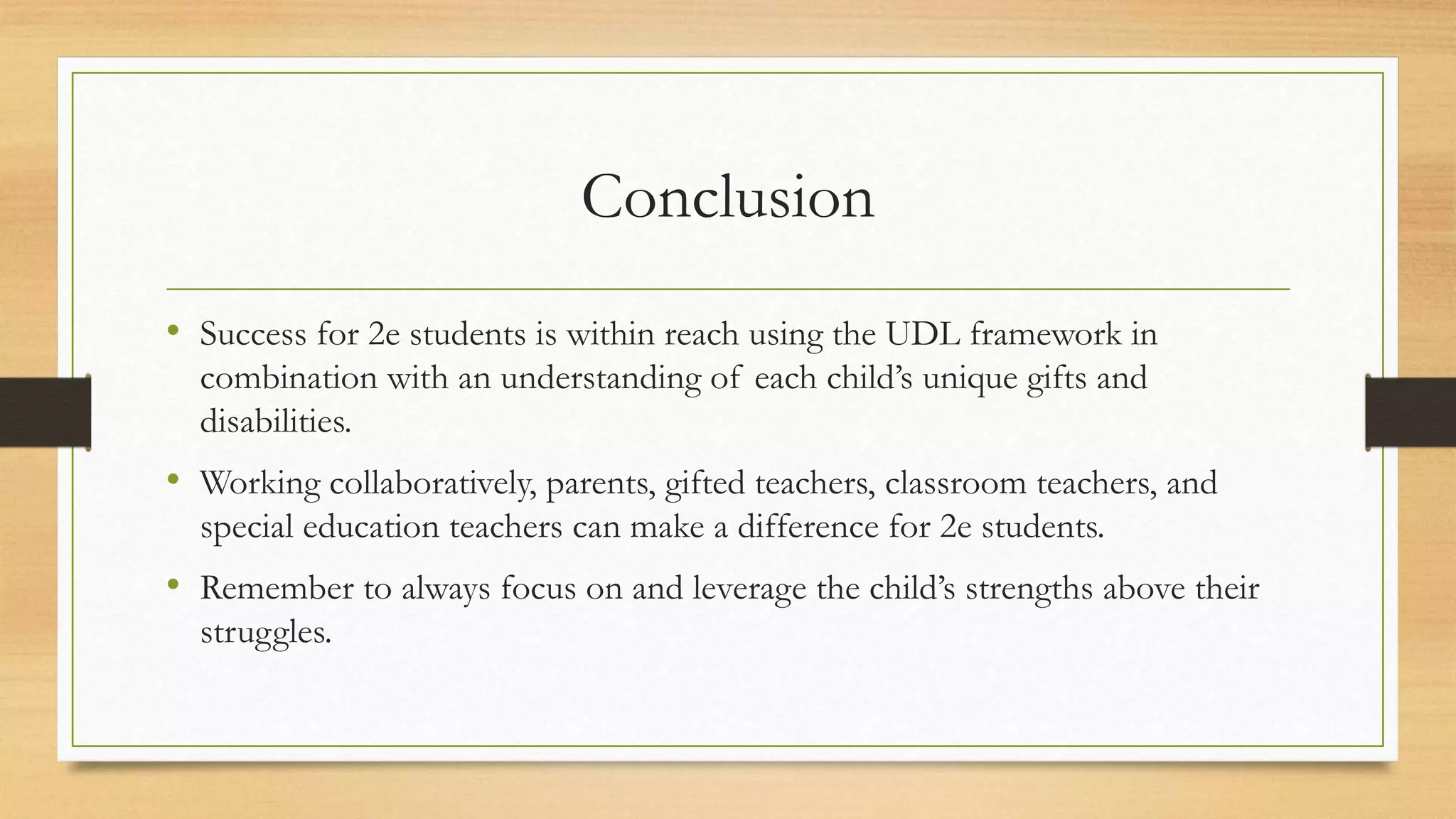Twice exceptional | PPTX