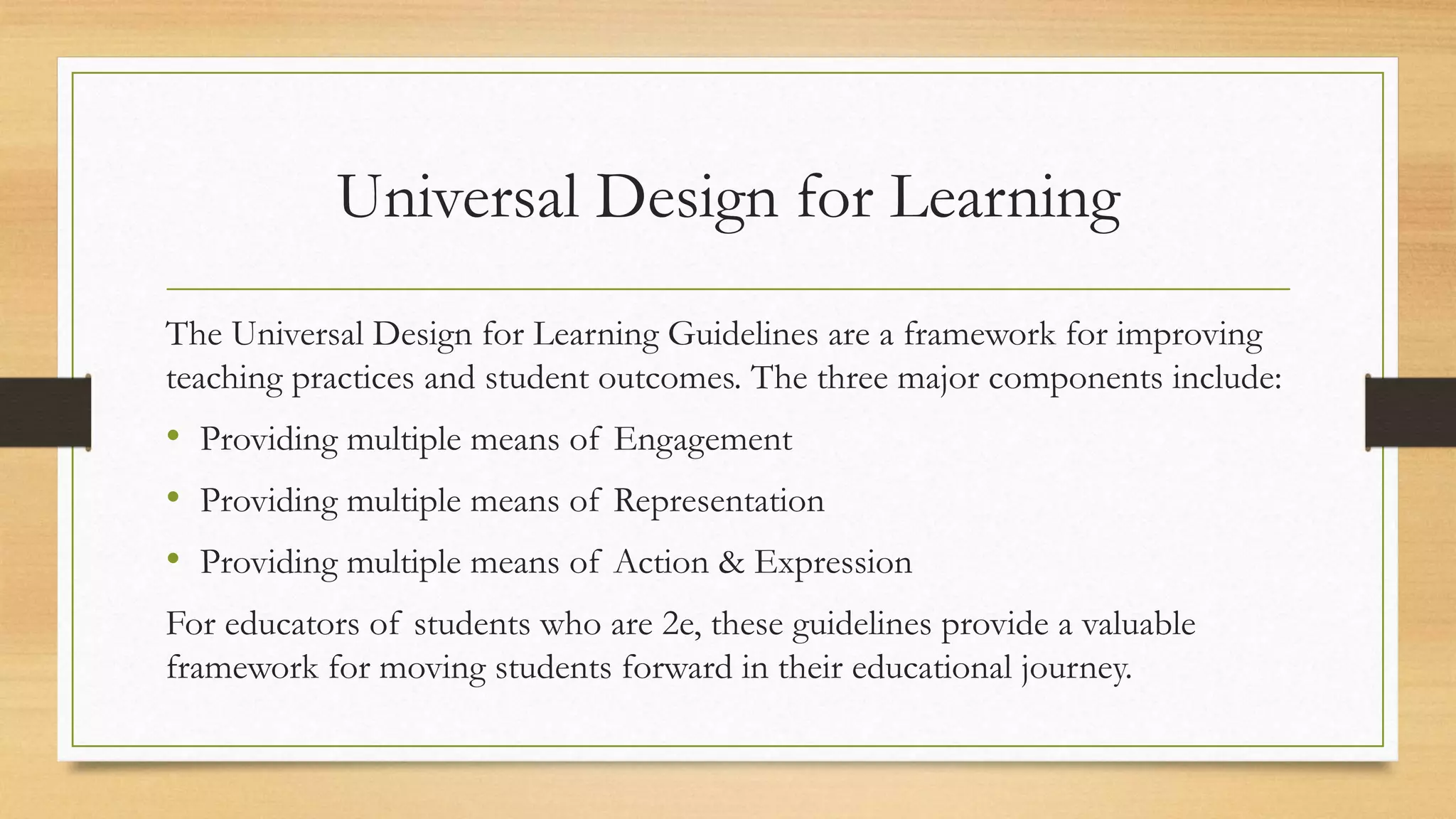 Twice exceptional | PPTX