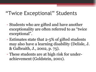 Twice Exceptional | PPT