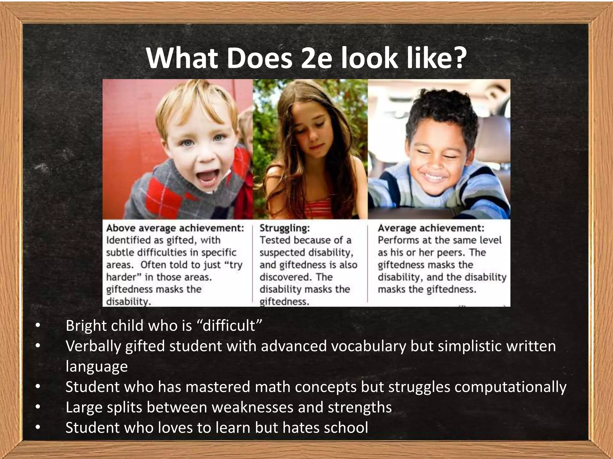 Mental Health & Learning Strategies for Twice Exceptional 2e Children ...