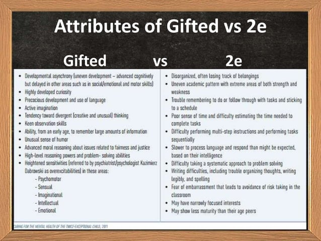 Mental Health & Learning Strategies for Twice Exceptional 2e Children ...