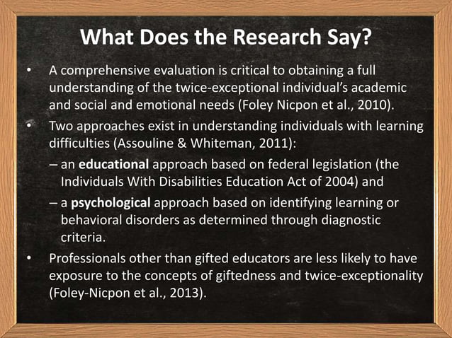 Mental Health & Learning Strategies for Twice Exceptional 2e Children ...