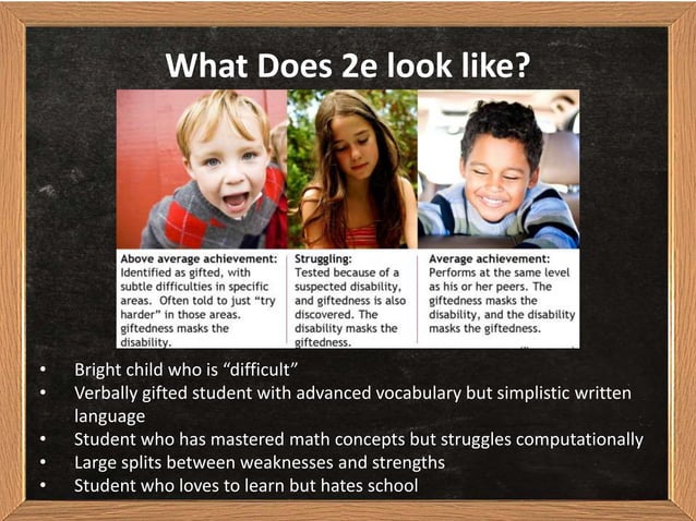 Mental Health & Learning Strategies for Twice Exceptional 2e Children ...