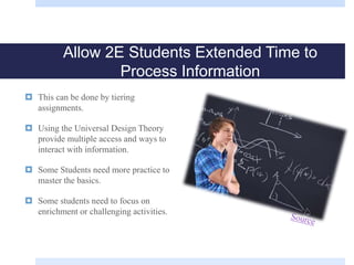 Twice exceptional students | PPTX