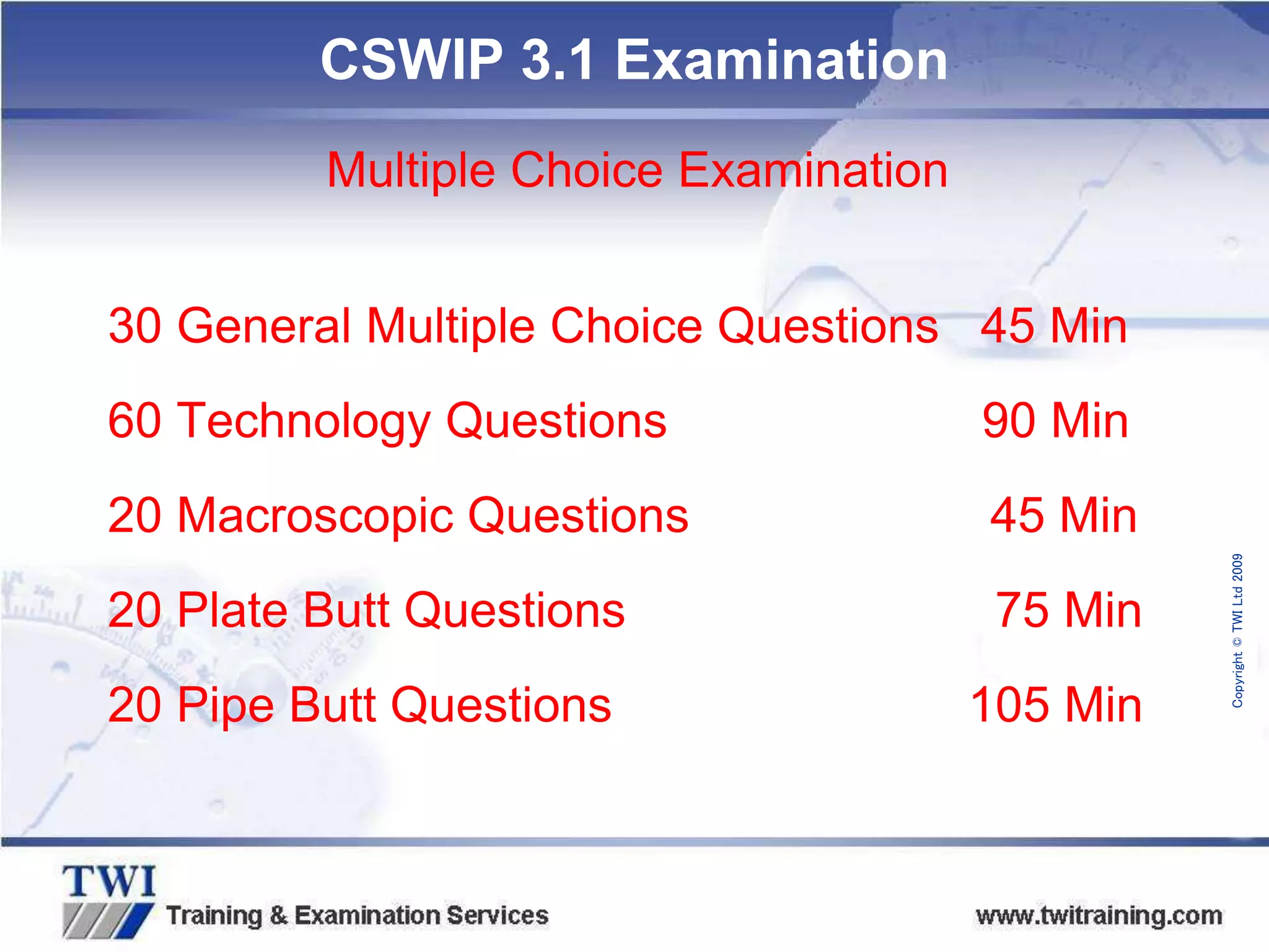 TWI CSWIP 3.1 00 Introduction (1).ppt