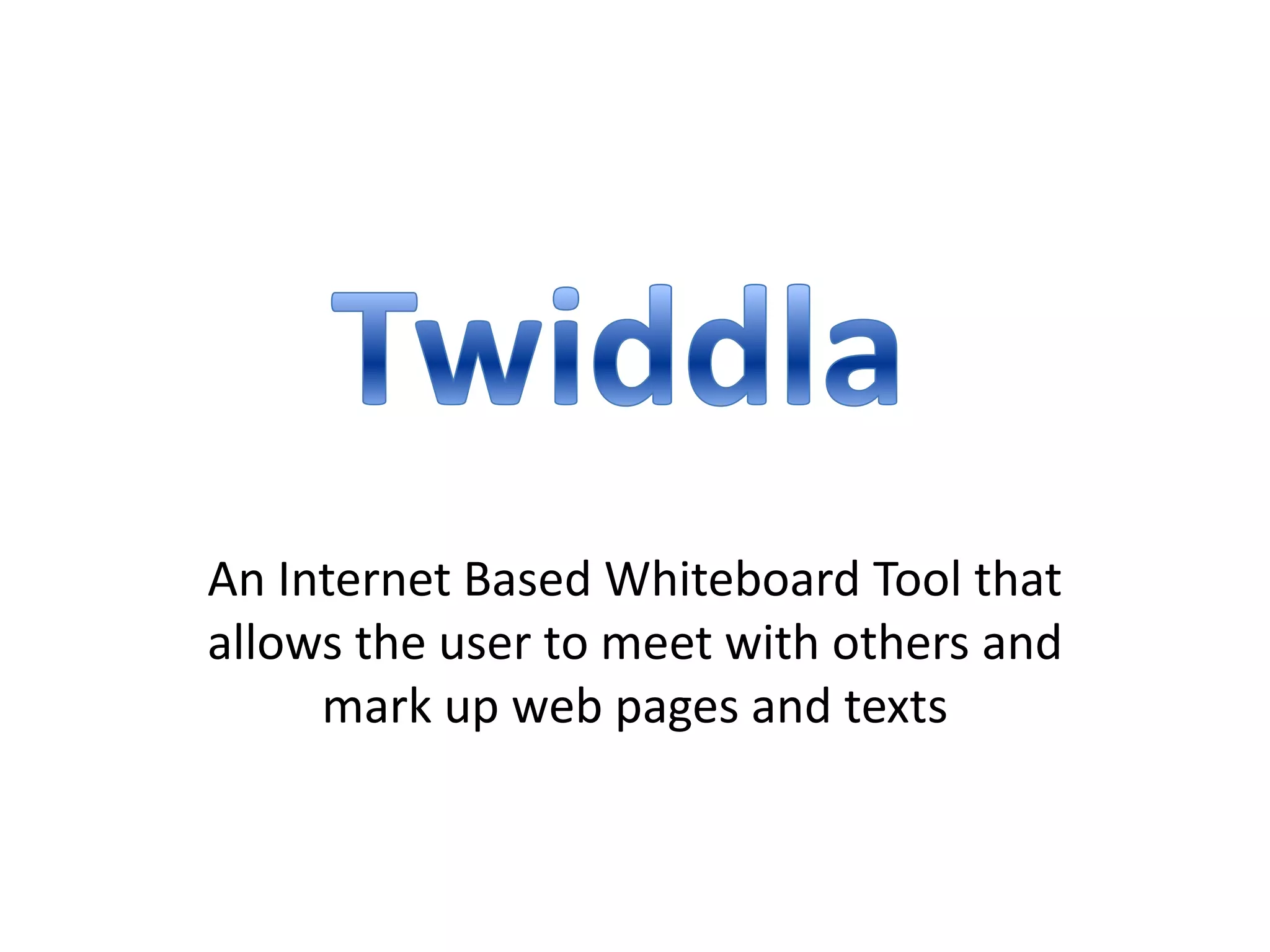 Twiddla powerpoint | PPTX
