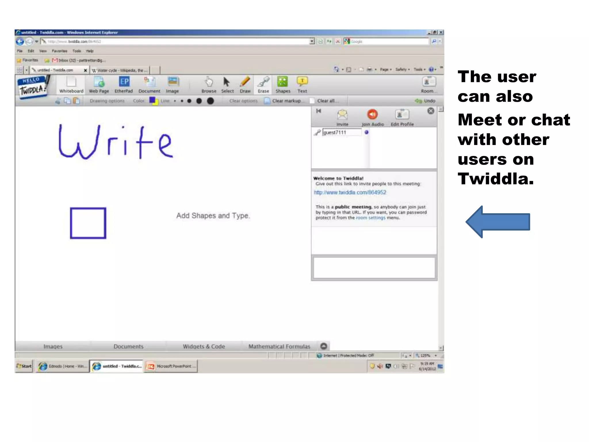 Twiddla powerpoint | PPTX