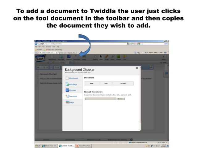 Twiddla powerpoint | PPTX