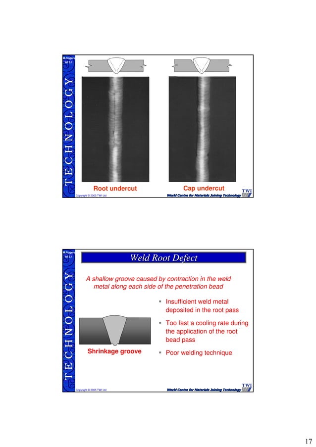 Welding defects | PDF | Chemistry | Science