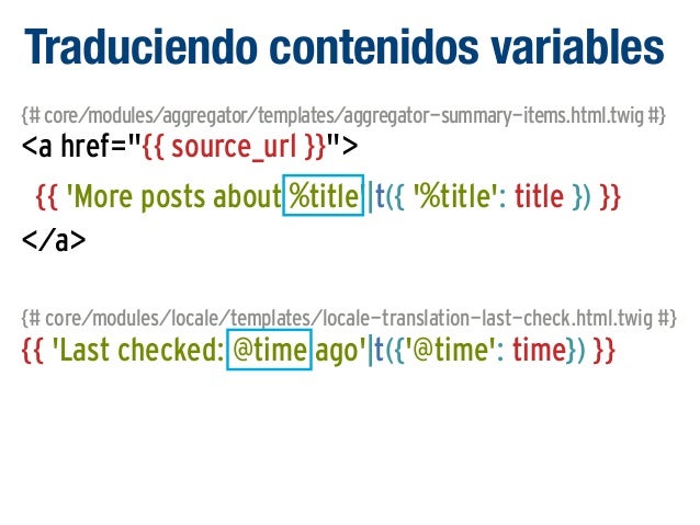 Twig, el nuevo motor de plantillas de Drupal 8