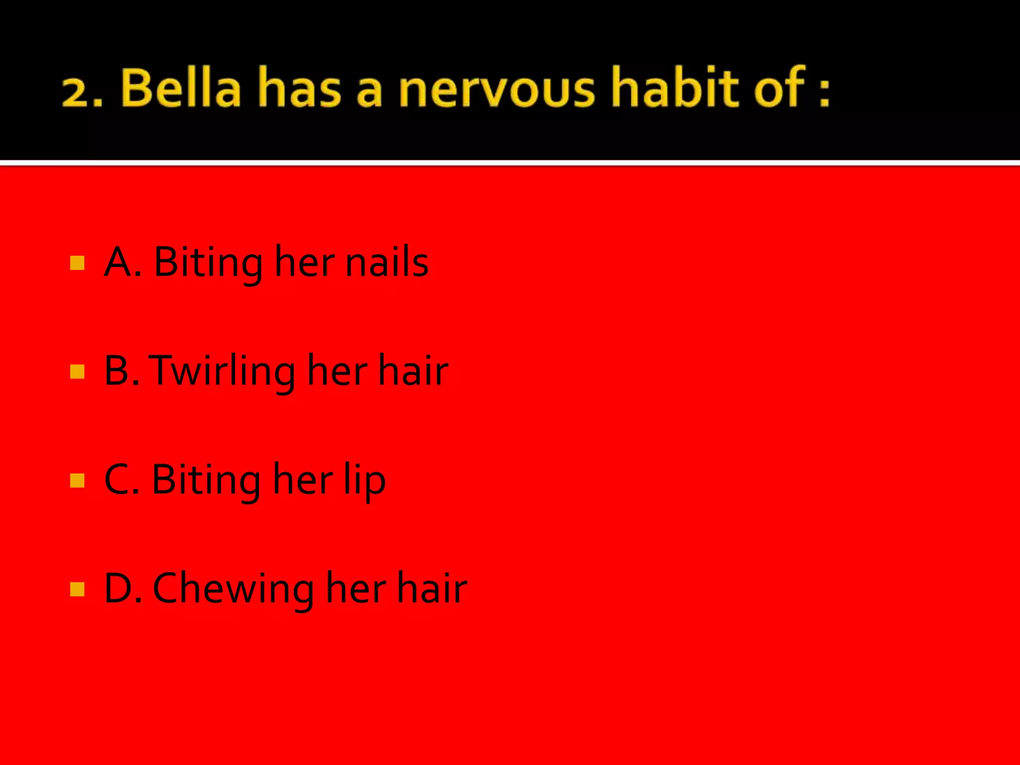 Twilight Quiz | PPTX