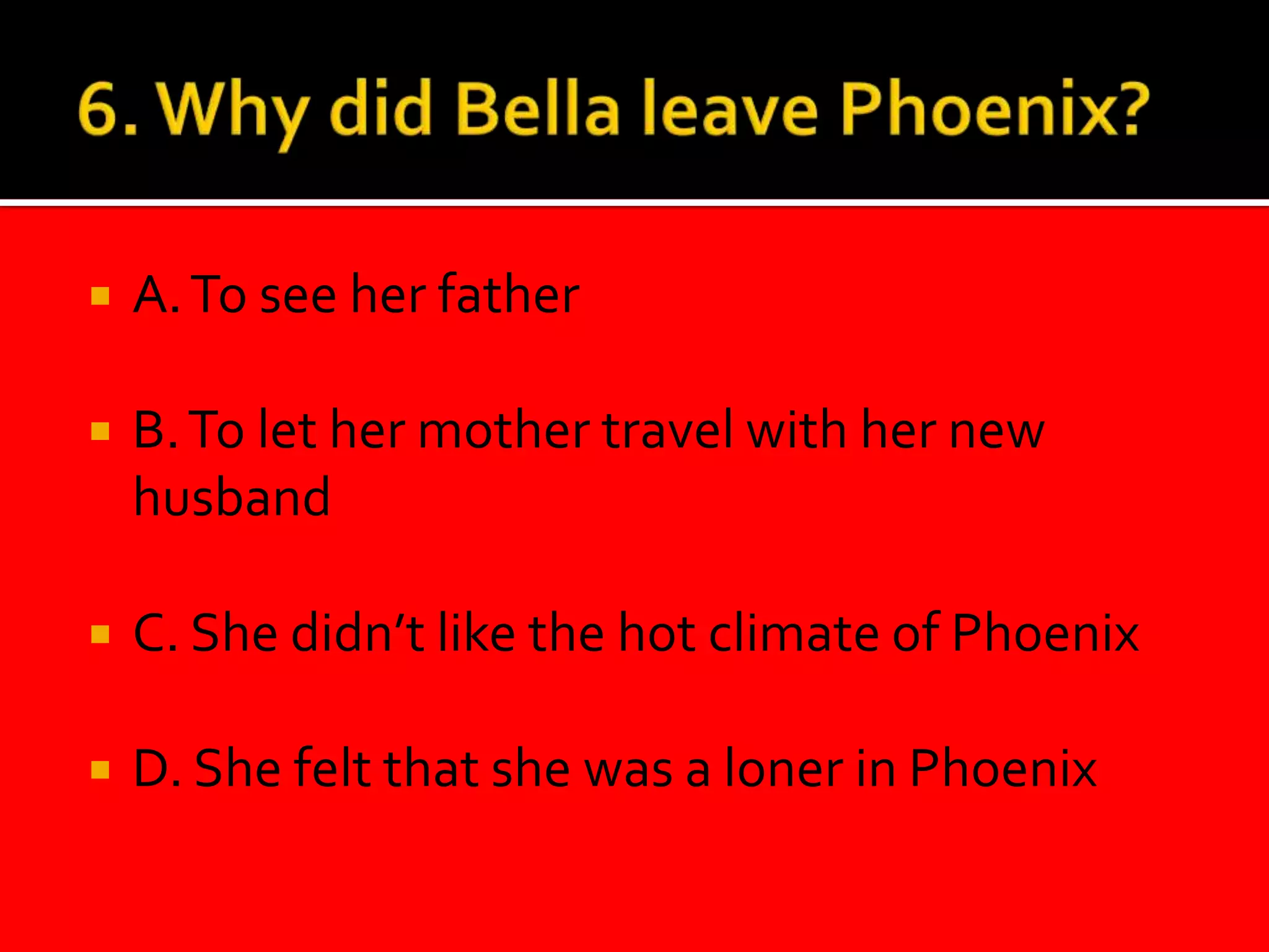 Twilight Quiz | PPTX