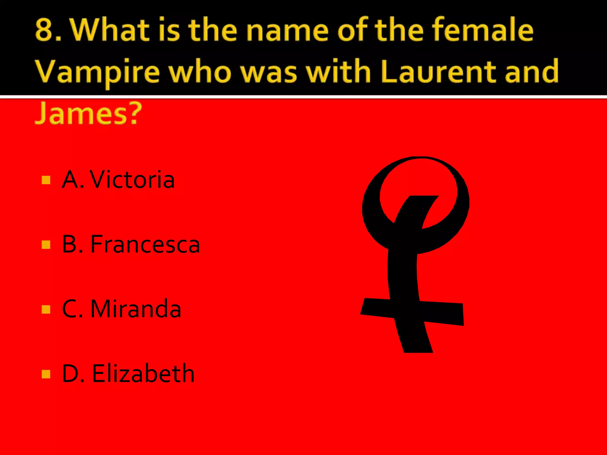 Twilight Quiz | PPTX