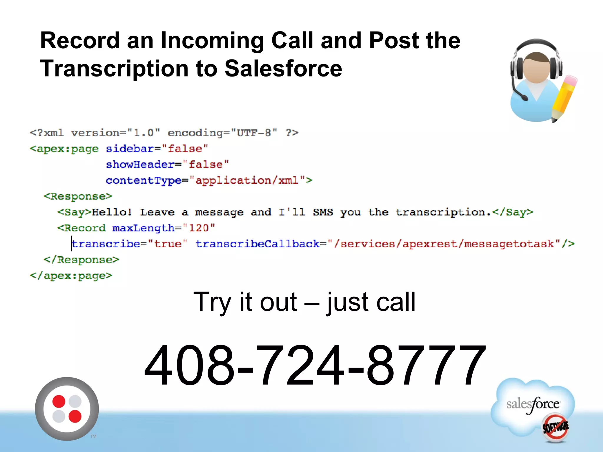 Salesforce Integration with Twilio | PPT