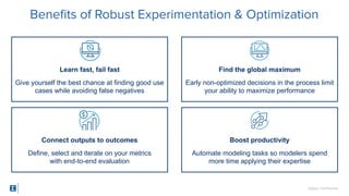 Modeling at Scale: SigOpt at TWIMLcon 2019 | PDF