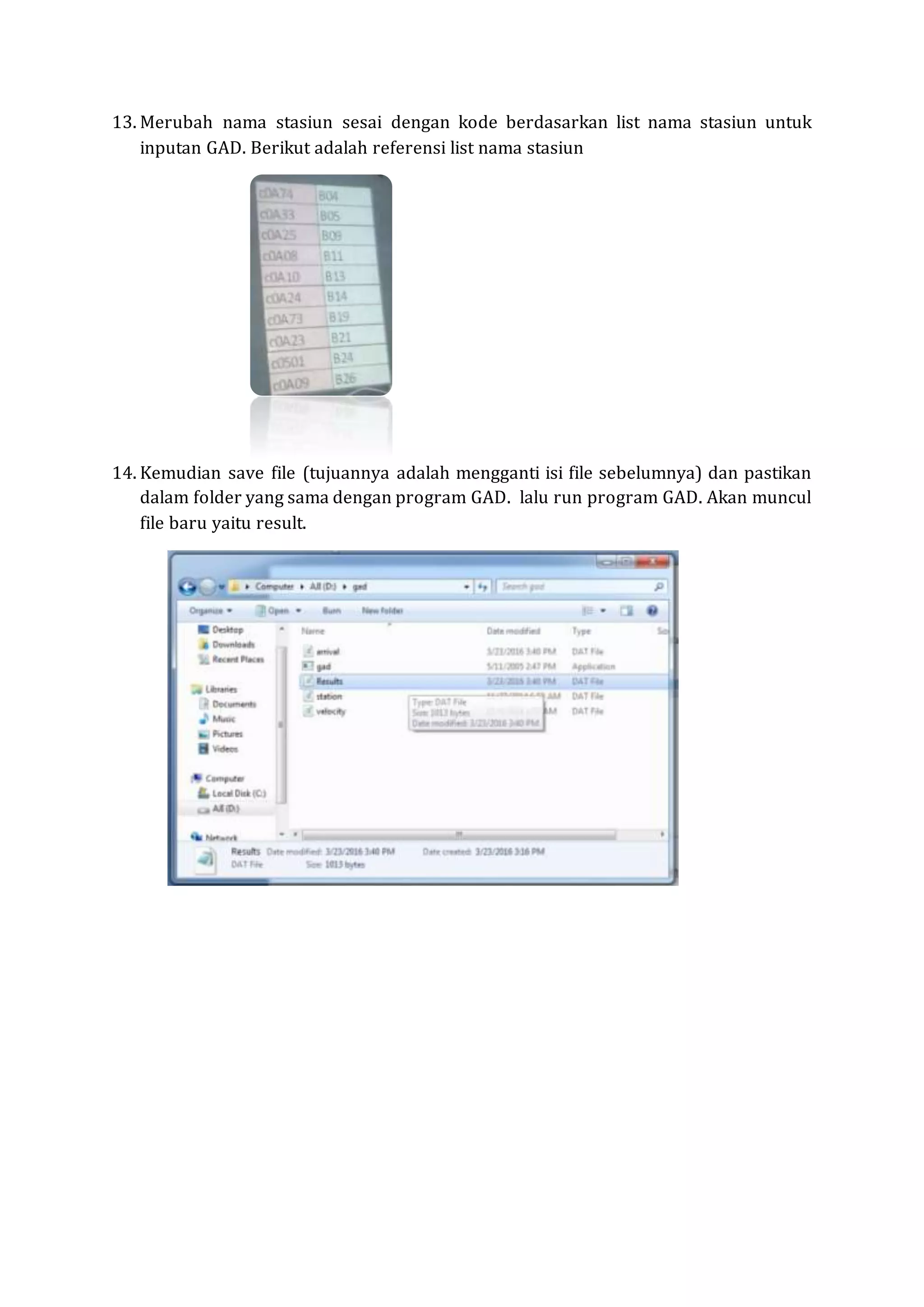 langkah - langkah picking gelombang p dan s dengan software seisgram | DOCX