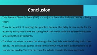Twin balance sheet | PPT