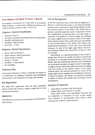 Twin block myofunctional appliances by William J Clark | PDF